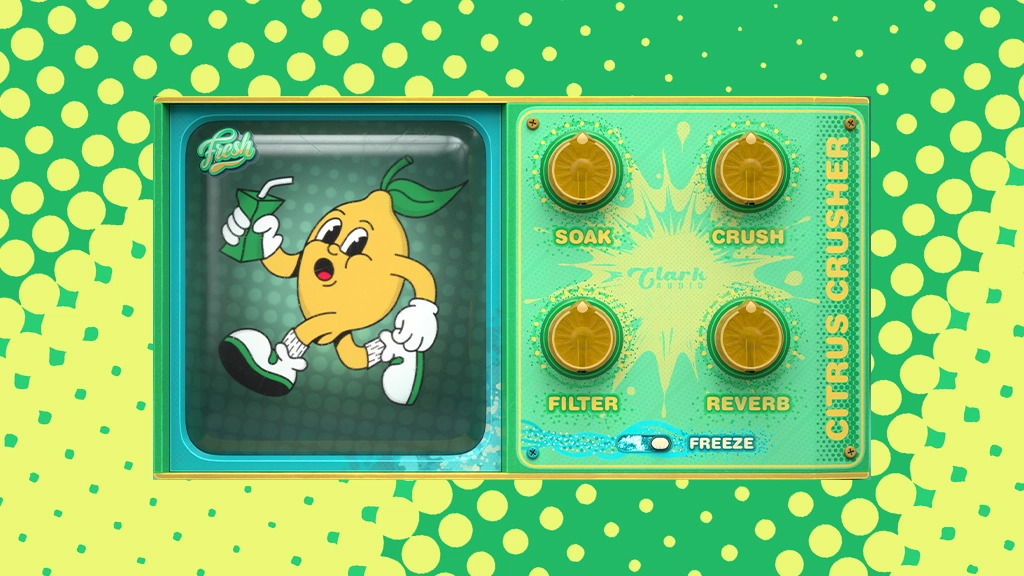 [2000年怀旧低保真压缩效果器插件] Clark Audio Citrus Crusher v1.0.1 [WiN, MacOS]（293MB） - MidiVst | 音源网