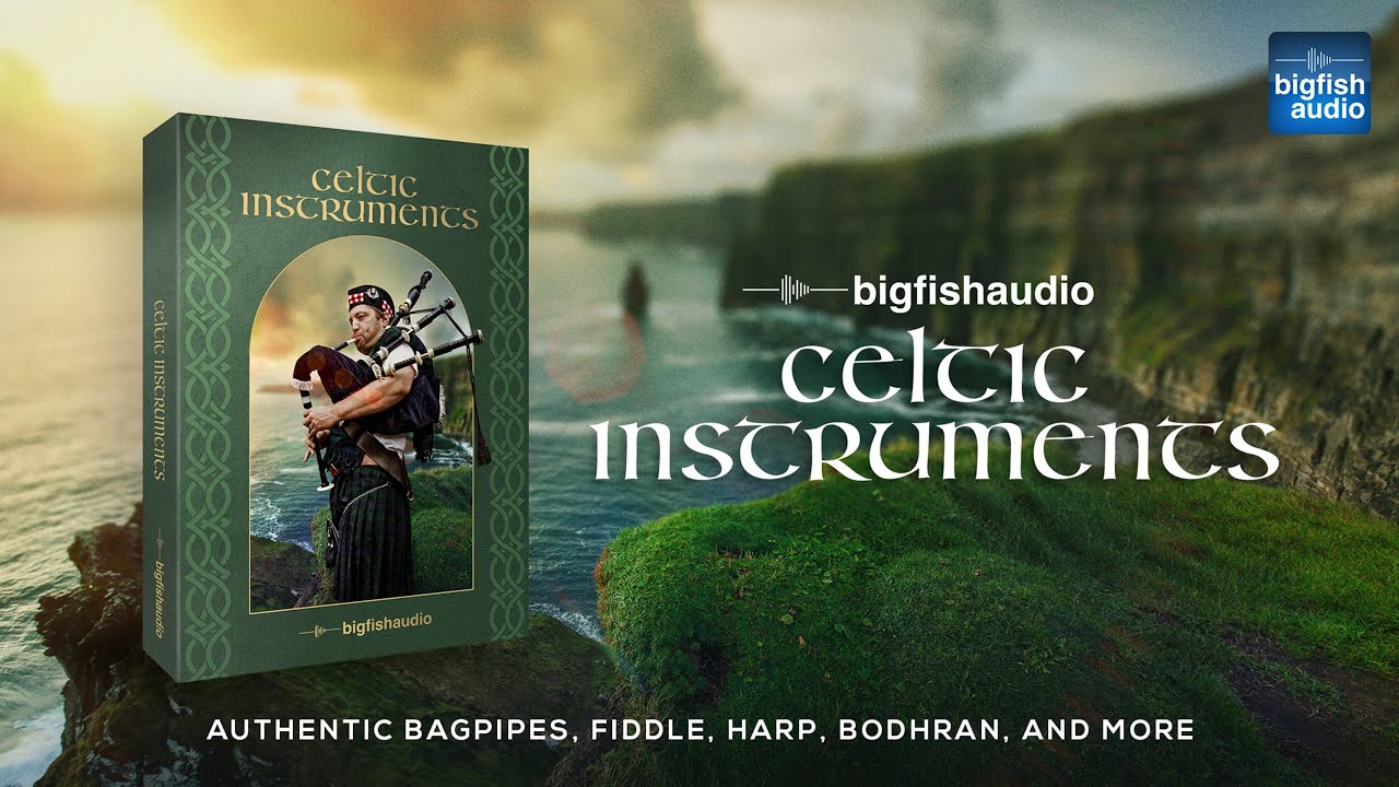 [极品的爱乐兰民族音源] Big Fish Audio Celtic Instruments [KONTAKT]（1.19GB） - MidiVst | 音源网