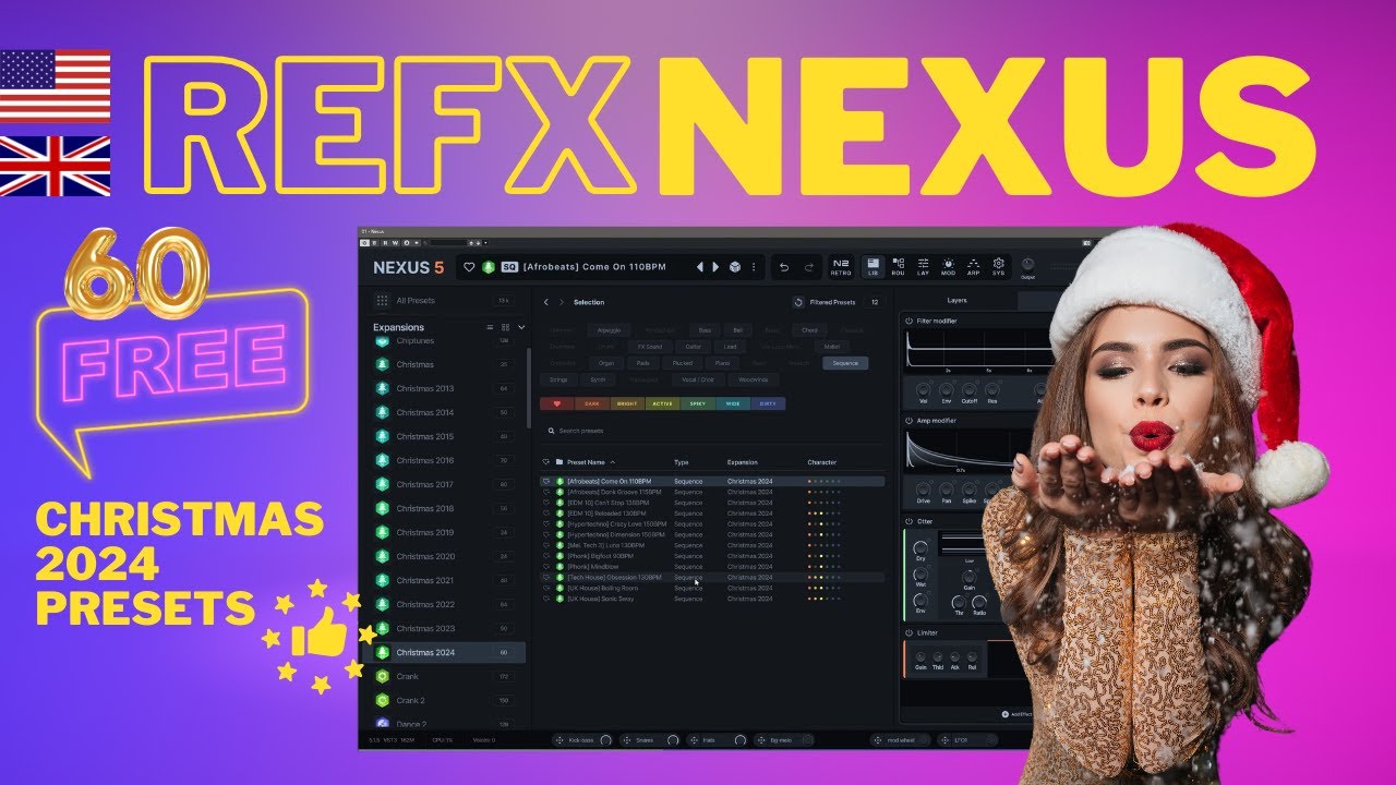 [Nexus扩展预置] reFX Nexus Expansion Christmas 2024（1.47GB） - MidiVst | 音源网